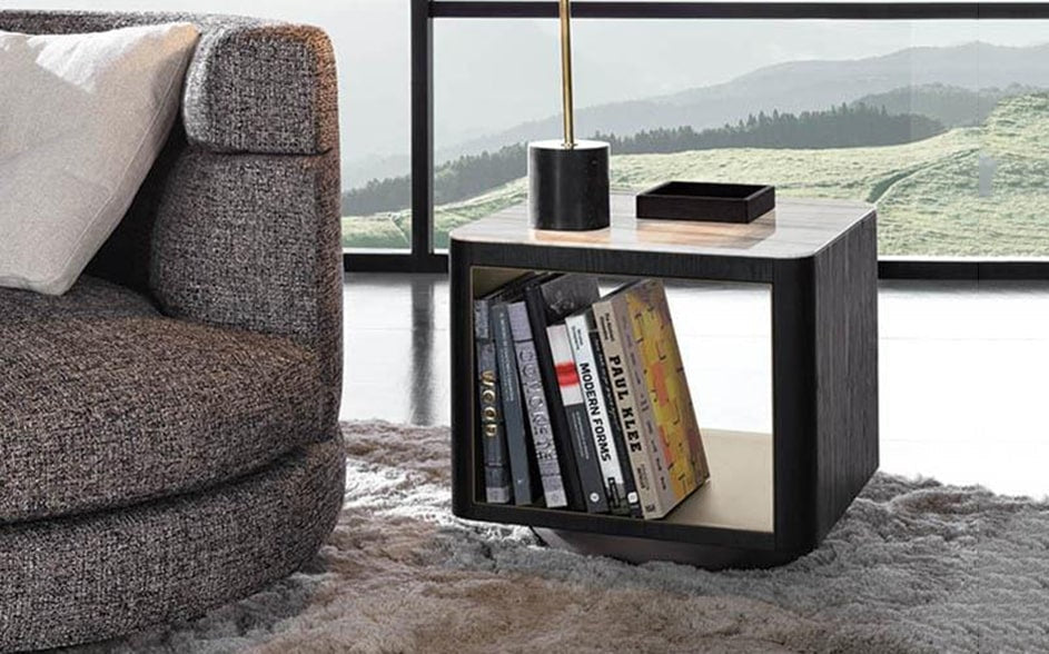 MILTON SIDE TABLE MINOTTI / Modern Furniture Miami – hanabellinidesign