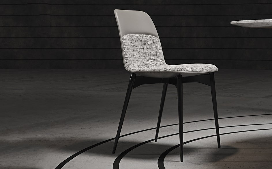 BARBICAN DINING CHAIR MOLTENI & C | Modern Furniture Italy ...