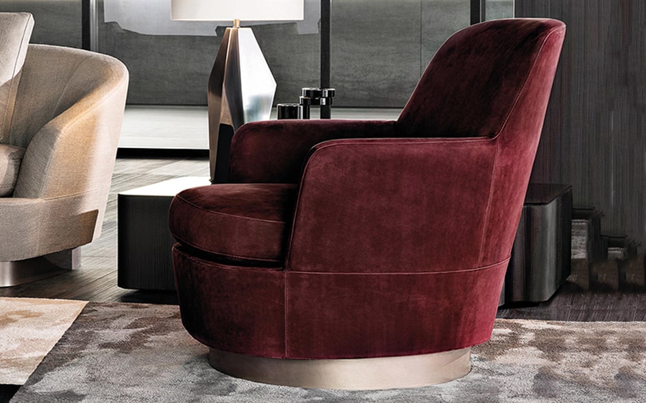 JACQUES ARMCHAIR MINOTTI I Modern Furniture Miami – hanabellinidesign